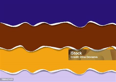 가장자리 주위에 찢어진 종이의 색깔 조각의 밝은 배경 창조적 인 추상파 설계용 템플릿입니다 0명에 대한 스톡 벡터 아트 및 기타 이미지 Istock