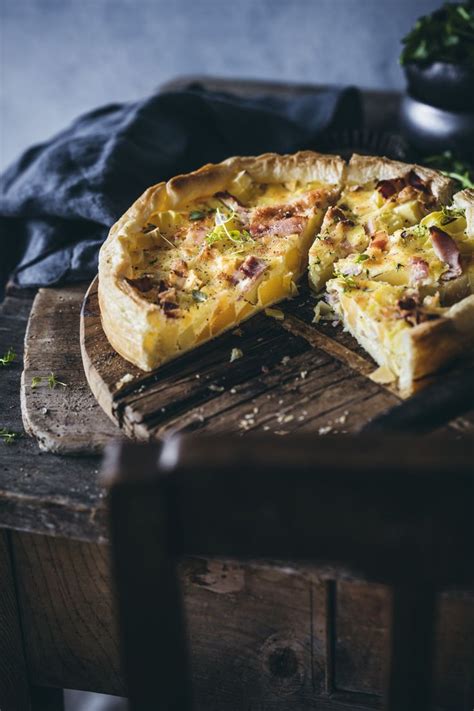 Herzhafte Quiche Mit Kartoffeln Und Steckrüben Rezept Für Pures Comfort Food Aus Dem Ofen
