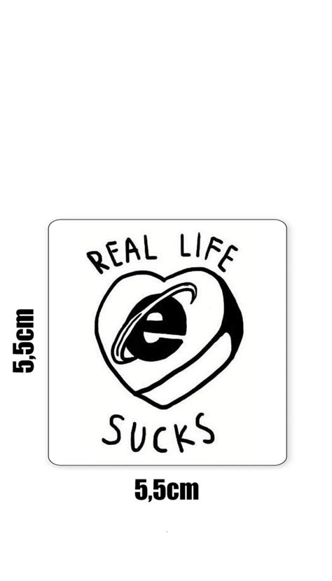 Real Life Sucks TatuaŻe ZioŁowe