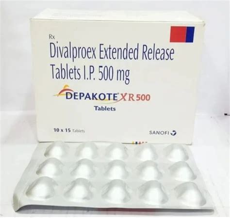 500mg Depakote Xr Divalproex Er Tablets Ip At ₹ 392 Box Diepirate In Nagpur Id 2856148463973