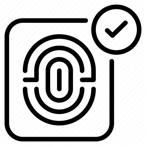 Biometric Authentication Identity Eye Security Identification Technology Icon Download