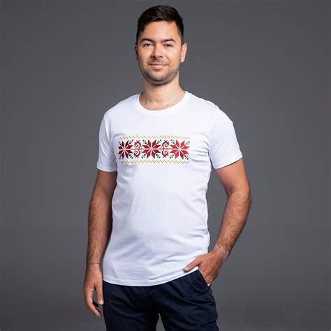 Tениска бродирана с шевица Капанска от Везба