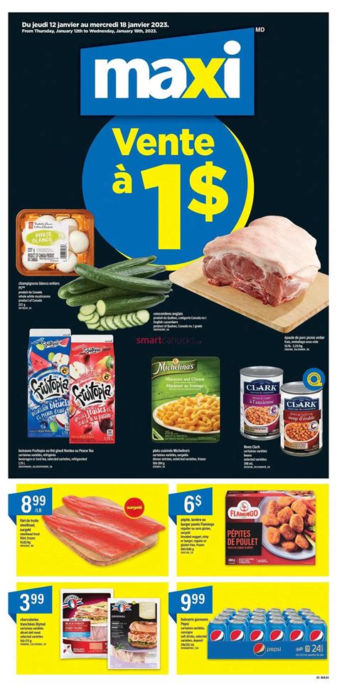 Maxi Flyer January 12 To 18