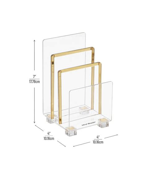Mind Reader Cosmopolitan Collection 3 Tier Mail Sorter Office Macys