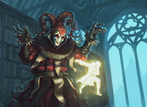 Evil Jester Fantasy Art
