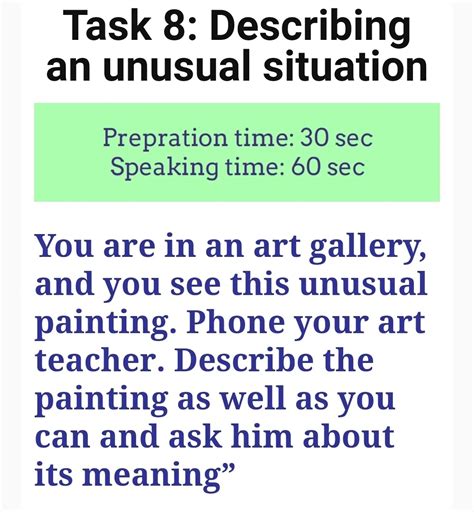 Celpip Speaking Practice Test