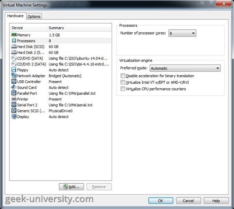 Virtual Smp Symmetric Multi Processing Vmware Player