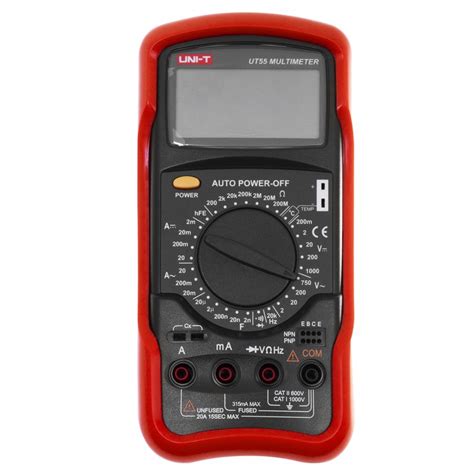 Цифровой мультиметр Uni T Ut55 Оборудование Uni T
