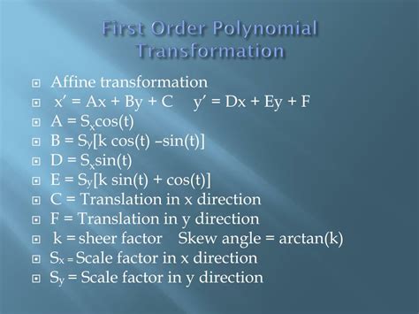 Ppt Georeferencing Images And Scanned Maps Basics Powerpoint