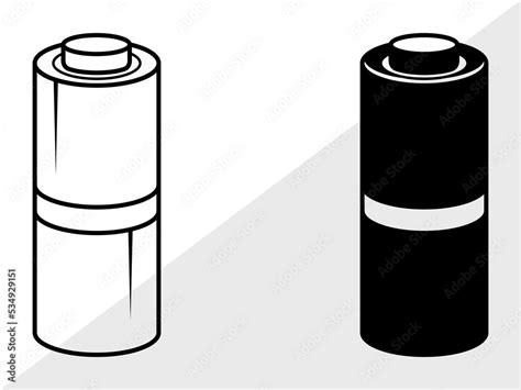 Battery SVG Electric Battery Svg Energy Battery Svg Battery Size Svg Duracell Battery Svg