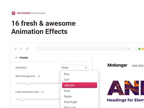 Animated Headings For Elementor Elementor Widgets
