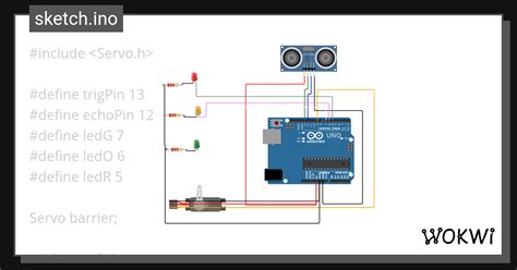 Train Railway Light System Wokwi Arduino And ESP Simulator