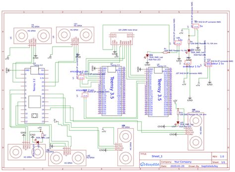 3 Teensy L298n Platform For Creating And Sharing Projects Oshwlab