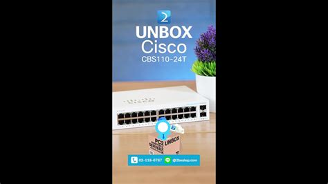 แกะกล่อง Cisco Cbs110 24t Unbox Youtube