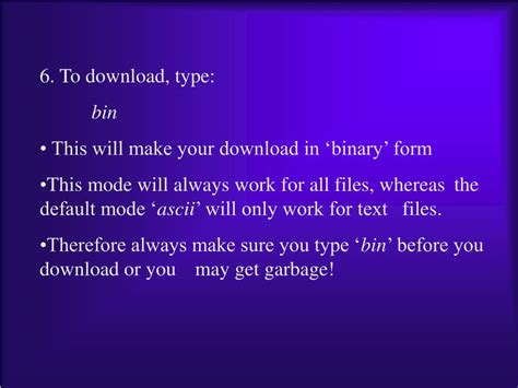 PPT FTP COMMANDS PowerPoint Presentation Free Download ID 4270706