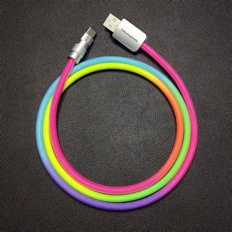 Get Tangle Free Charging With Rainbow Cable Chubbycable