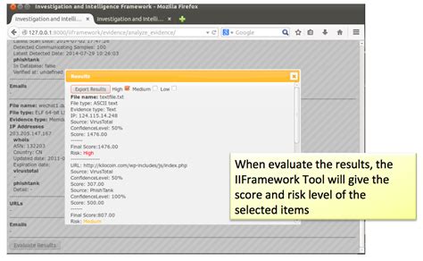 Investigation And Intelligence Framework IIF An Evidence Extraction Model For Investigation