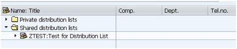 Distribution List Dynamic Selection Screen Varian Sap Community