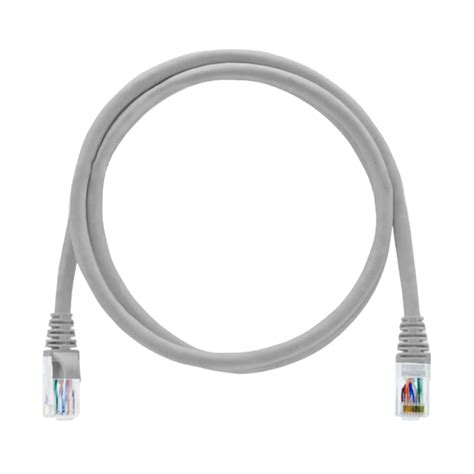 Patch Cord Cat5e 1 5m Nexans Cinza