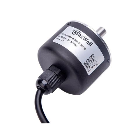 China 50mm Incremental Optical Solid Shaft 1000 Ppr Rotary Encoder