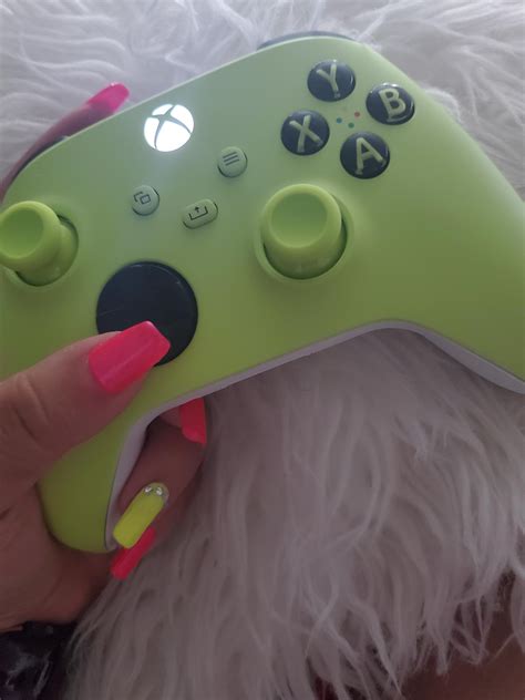 I Just Wanted To Show Off My Nails And My New Controller Pics