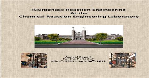 Pdf Multiphase Reaction Engineering At The Chemical Reaction Dokumen Tips