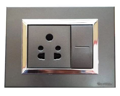 6A Great White Modular Switches 1M 1 Way At 25 Piece In Kanpur ID 2854482302648