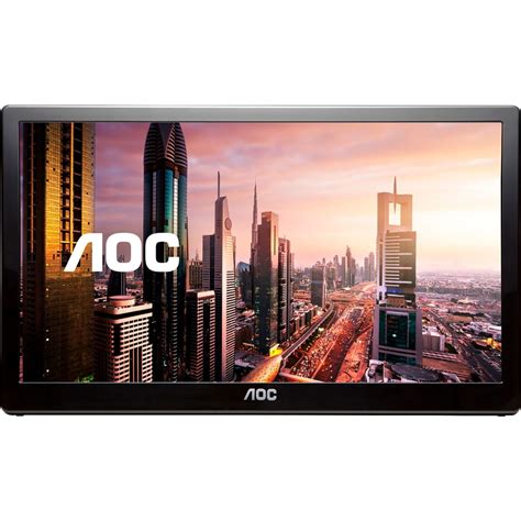 Refurbished Aoc E1659fwu 15 6 Ips Led Usb 75hz 1ms Freesync Portable Monitor Page 1