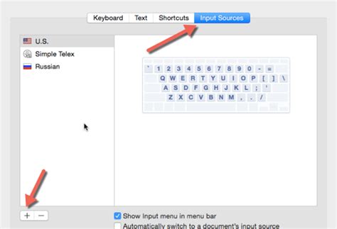 how do i add language input sources on my mac