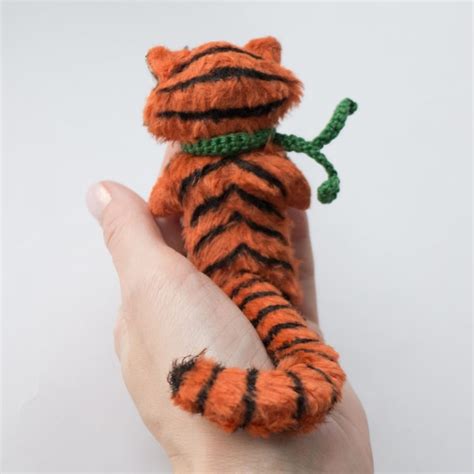 Tiger Pattern 10cm Pdf Downloadable Diy Teddy Pattern Inspire Uplift