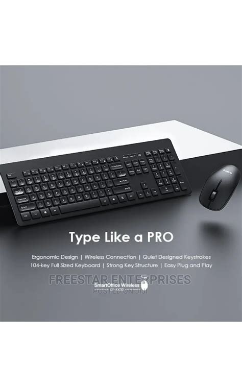 Oraimo Wireless Keyboard Mouse Combo Smart Keyboard In Ikeja Home