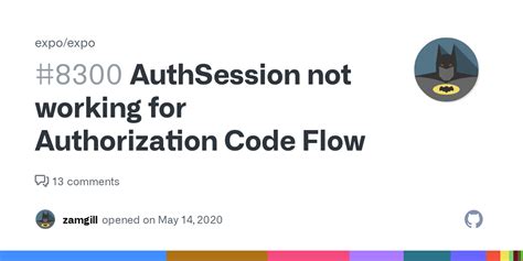 AuthSession Not Working For Authorization Code Flow Issue Expo Expo GitHub
