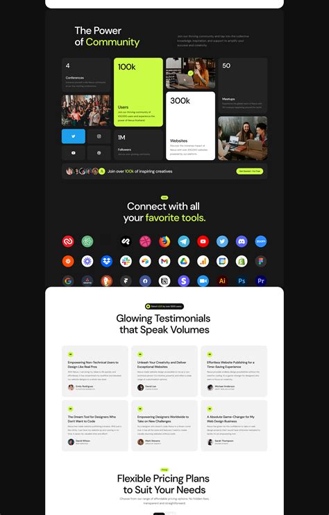 Nexus Saas Framer Template Behance