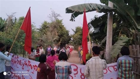 ရွှေရေကြည် သပိတ် စစ်ကြောင်း စစ်အာဏာရှင် ဆန့်ကျင်ရေး ချီတက် ဆန္ဒပ