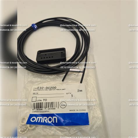 Photoelectric Switch E32 Dc200 Omron Kioslistrik