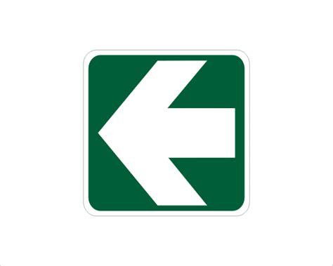 Exit Arrow E National Safety Signs
