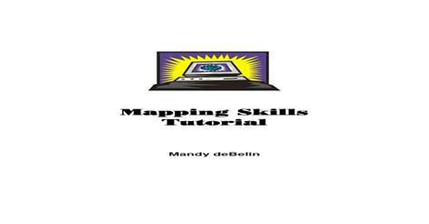 Pdf Mapping Skills Tutorial Dokumentips
