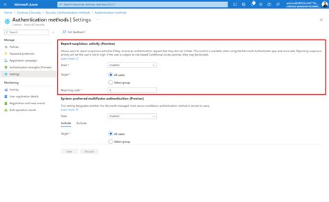 report suspicious activity and fraud alert for azure mfa janbakker tech