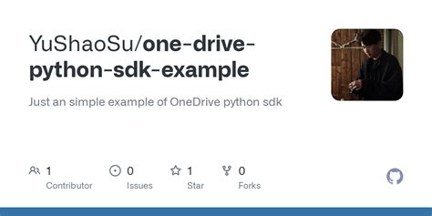 GitHub YuShaoSu One Drive Python Sdk Example Just An Simple Example Of OneDrive Python Sdk