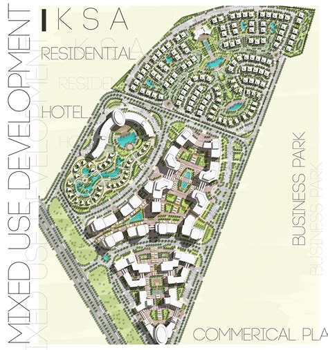Mixed Use Development Ksa On Behance Mixed Use Development Urban Design Diagram Urban Design