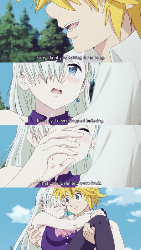 Meliodas X Elizabeth Deviantart