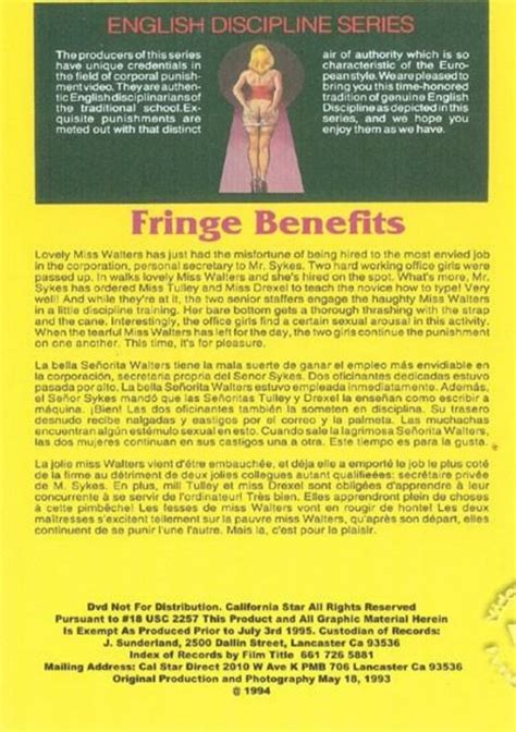 Watch Fringe Benefits With 4 Scenes Online Now At Freeones