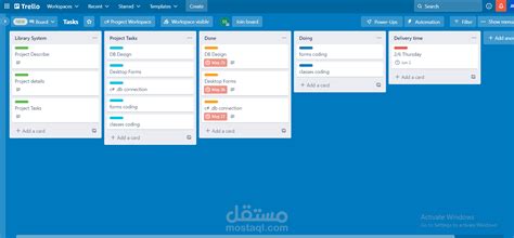Lead Project Using Trello Management Tool مستقل