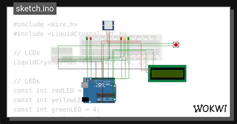 Trafficlight Wokwi Esp32 Stm32 Arduino Simulator