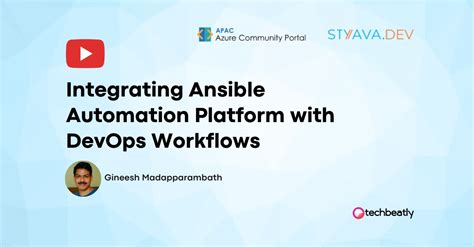 Pradeep Parappil On Linkedin Integrating Ansible Automation Platform