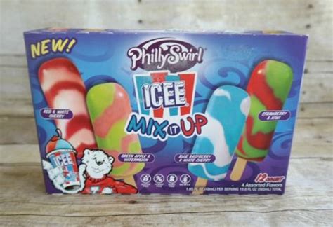 Phillyswirl Icee Mixitup Swirlstix Popsicles Popsicles Fruity