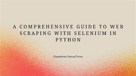 How To Write A Scraping Bot With Selenium And Python By Otávio Simões Silveira Python In