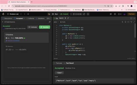 arjun budda on linkedin day44 100daysofcoding stacks queues