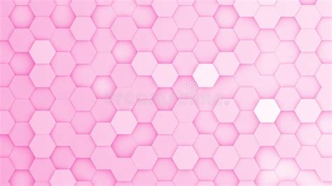 Pink Hexagon Motion Background Loop Stock Footage Video Of Animation