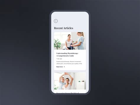 Articles View Ui By Jaime Velasquez On Dribbble